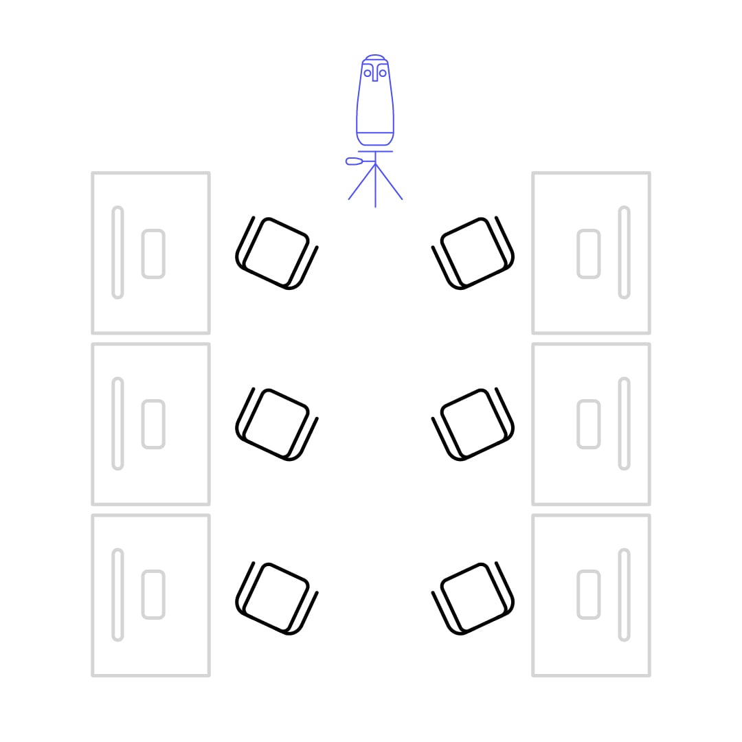 Conference room setup: From AV to layout
