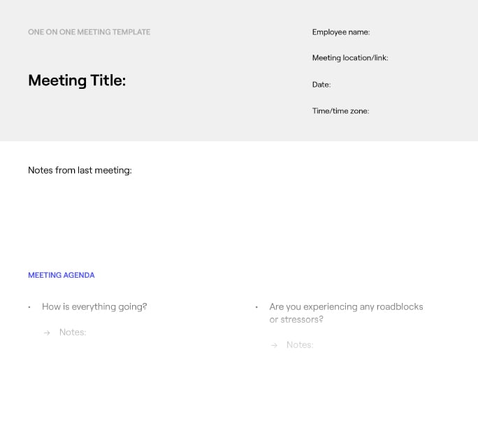 15 Free Meeting Agenda Templates