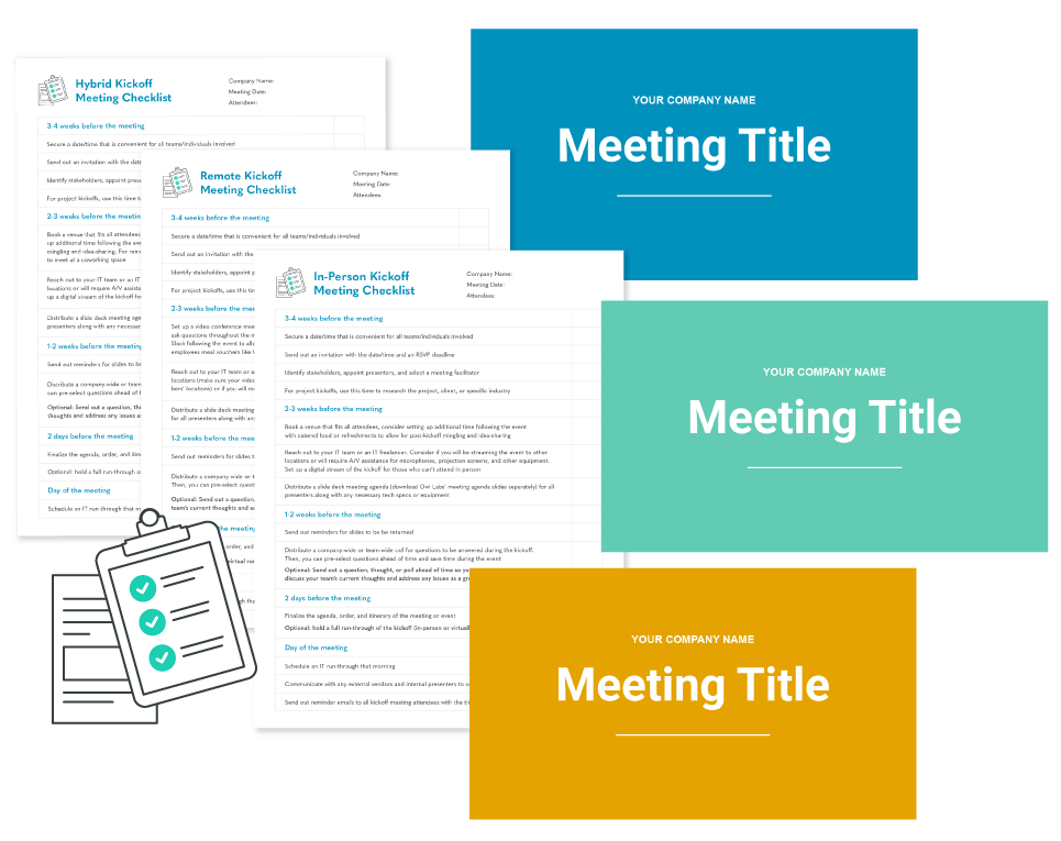 Kickoff Meeting Planning Guide from Owl Labs